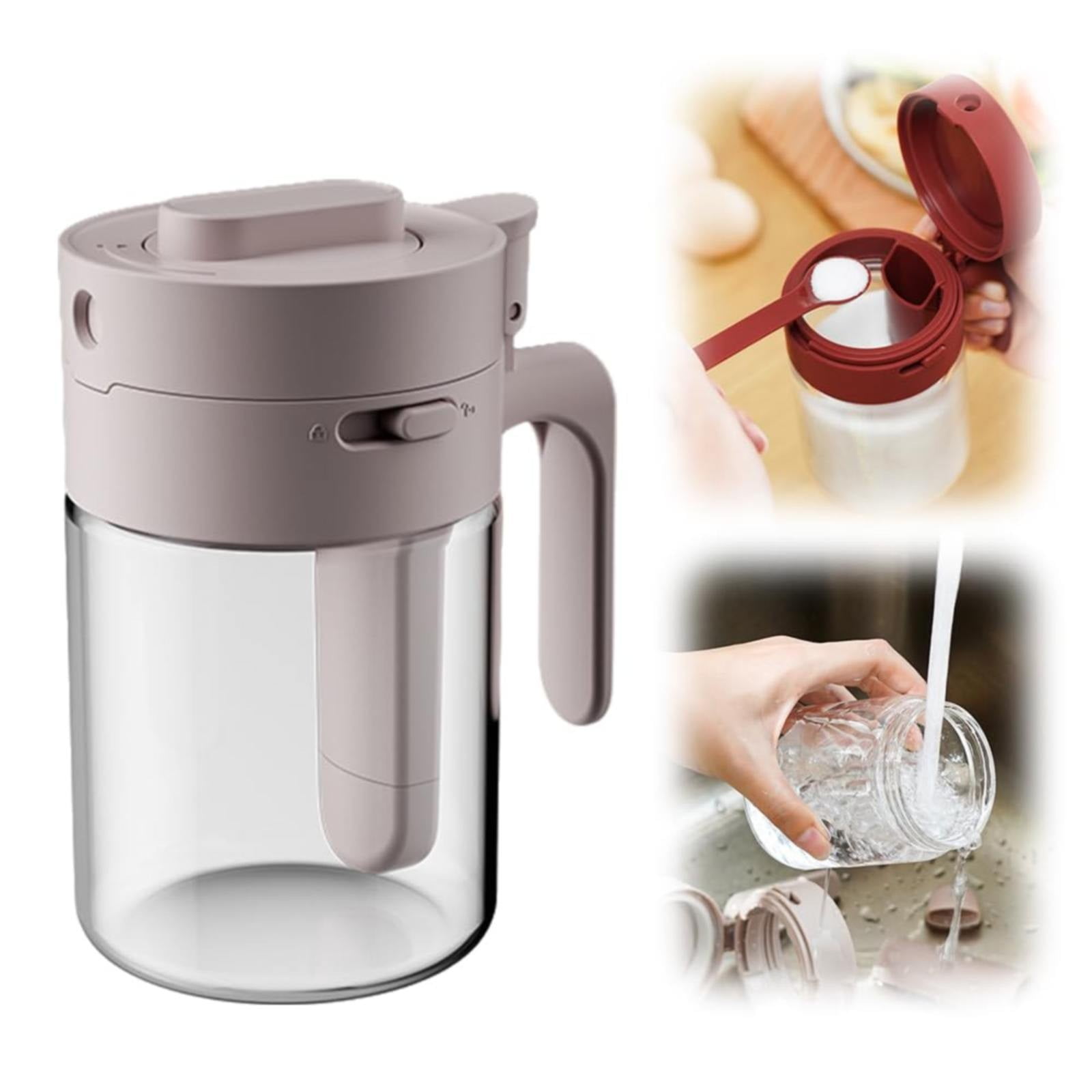 Miommo Spice Drawer Organizer Clear Box Glass with Spoon 2024 Newest ...