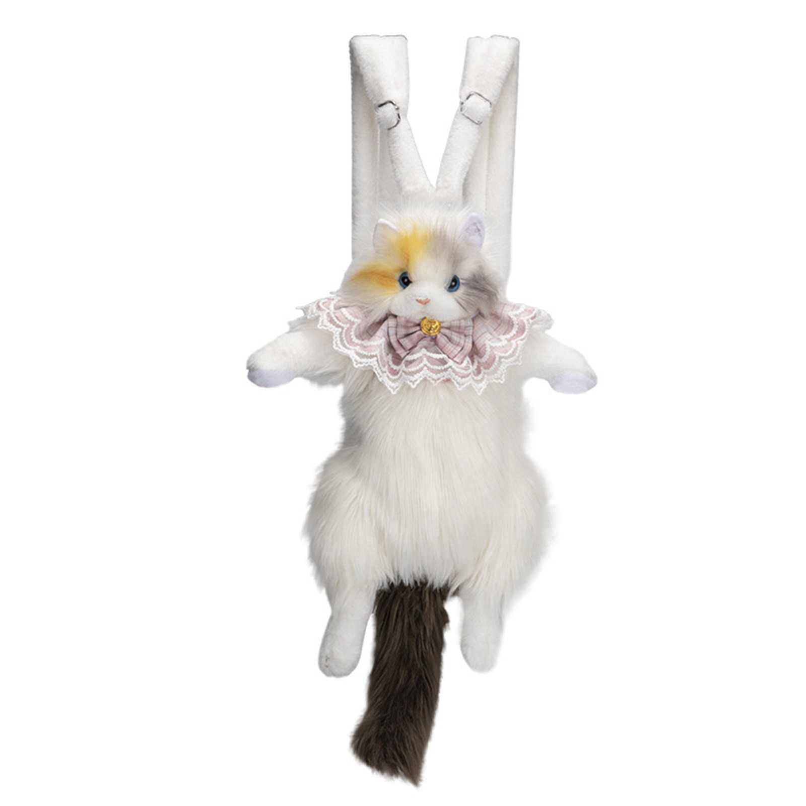 Miommo Stuffed Animals Backpack - Cute Cat plush Backpack, Handcrafted ...