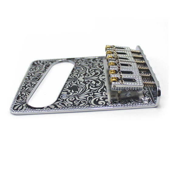 Mioren Telecaster Bridge Plate Set Telecaster Guitar Bridge Zinc Alloy ...