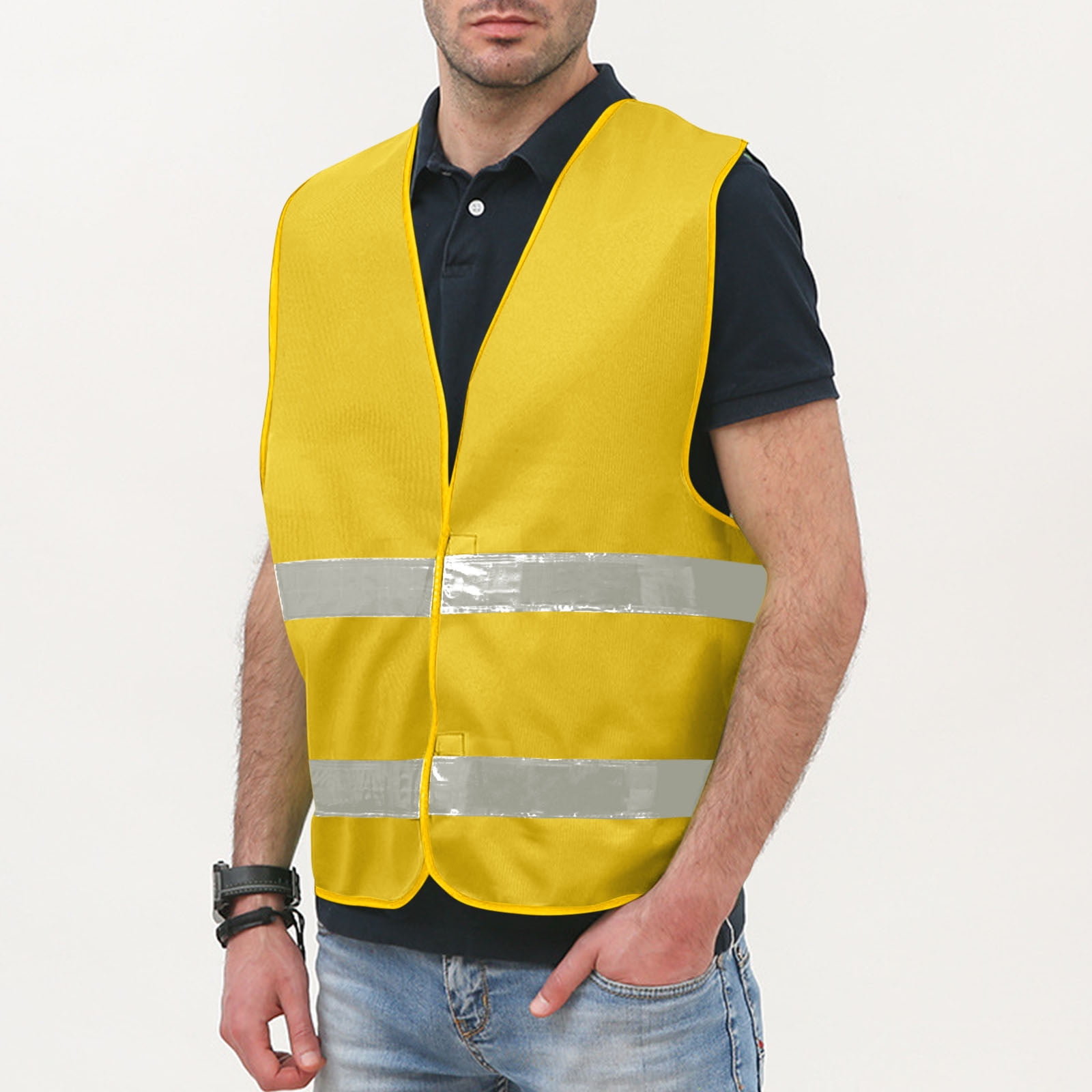 Miqool High Visibility Safety Vest for Men Women, High Visibility Class ...