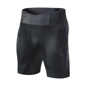 Compression Shorts Men Spandex Shorts Quick Dry Athletic Sport Workout ...