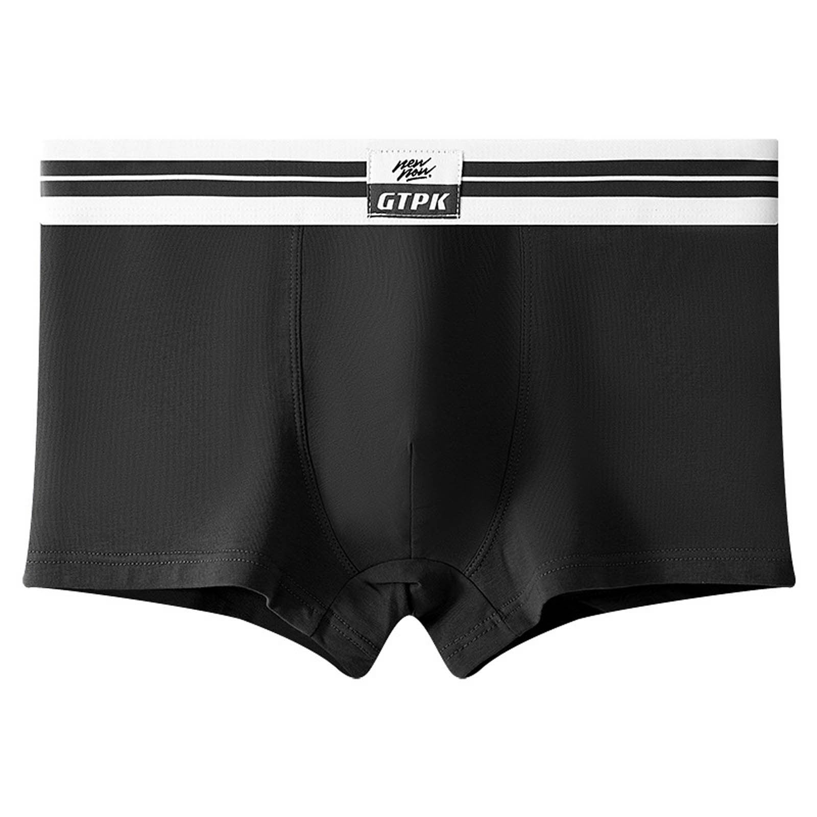 Miqool Mens Underwear Boxer Briefs Total Support Bulge Pouch Comfort ...