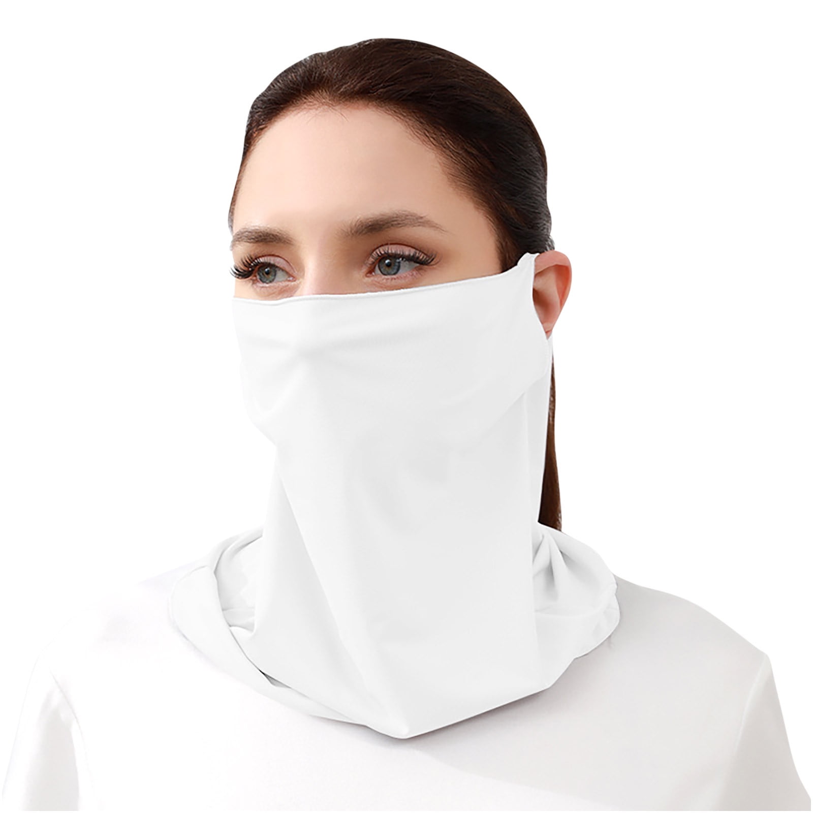 Miqool Unisex Face Cover for Sun Protection, UPF 50+ Breathable ...