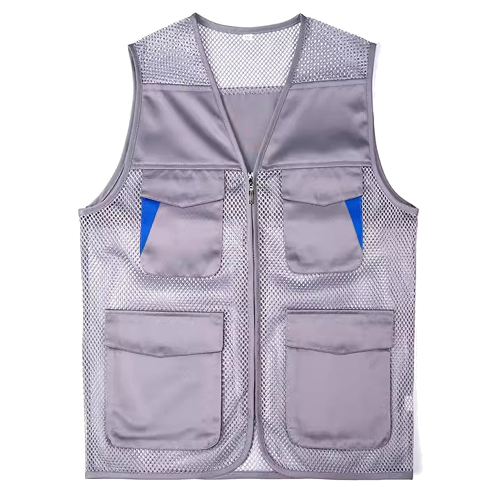 Miqool Unisex Mesh Breathable Fishing Vests, Casual Lightweight Outdoor ...