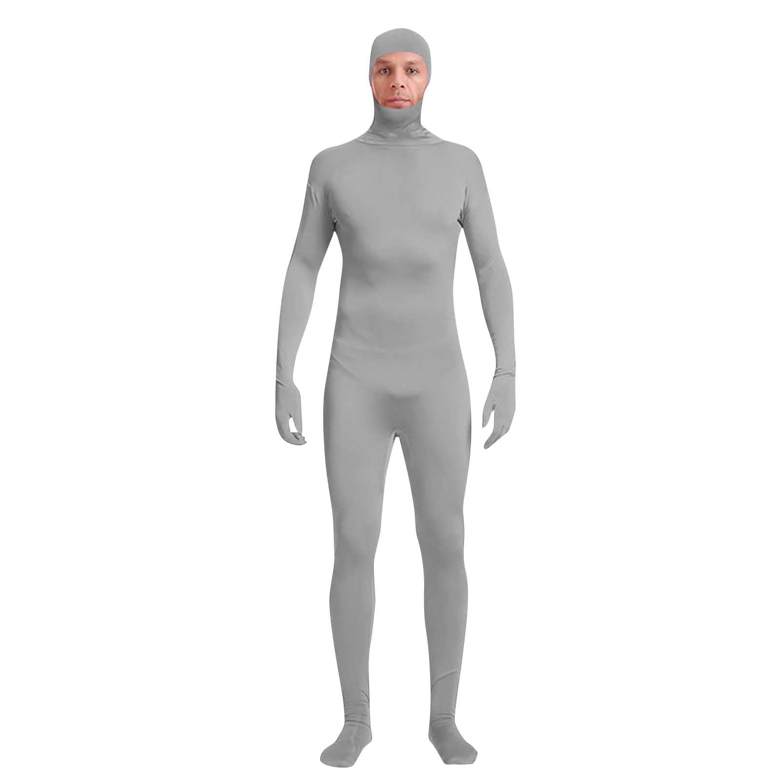 Miqool Unisex Spandex Bodysuit Stretch Slimming Compression Shapewear ...