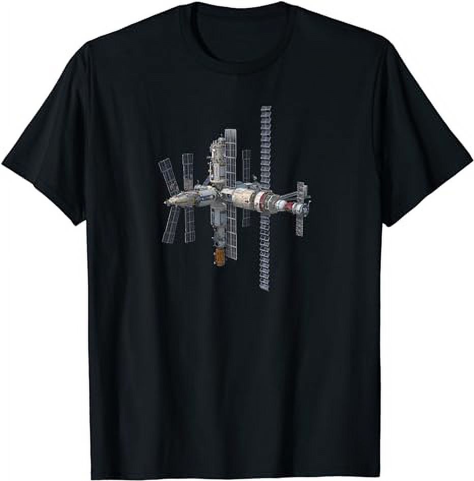 Mir Space Station Satellite T-Shirt - Walmart.com