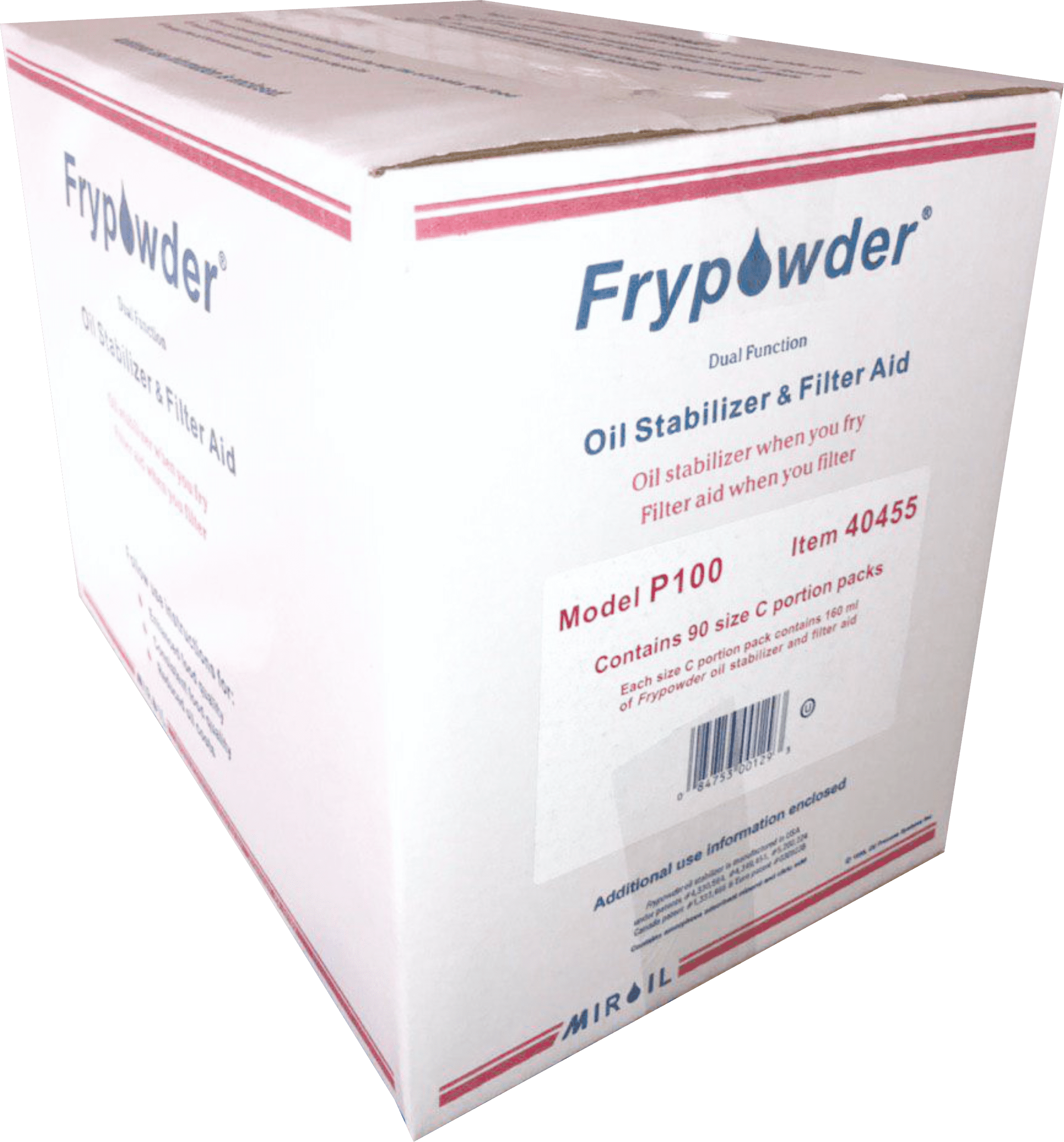 MirOil P100 -1 x CS of 90 x size C (160ml) Portion Packs for Fryers ...