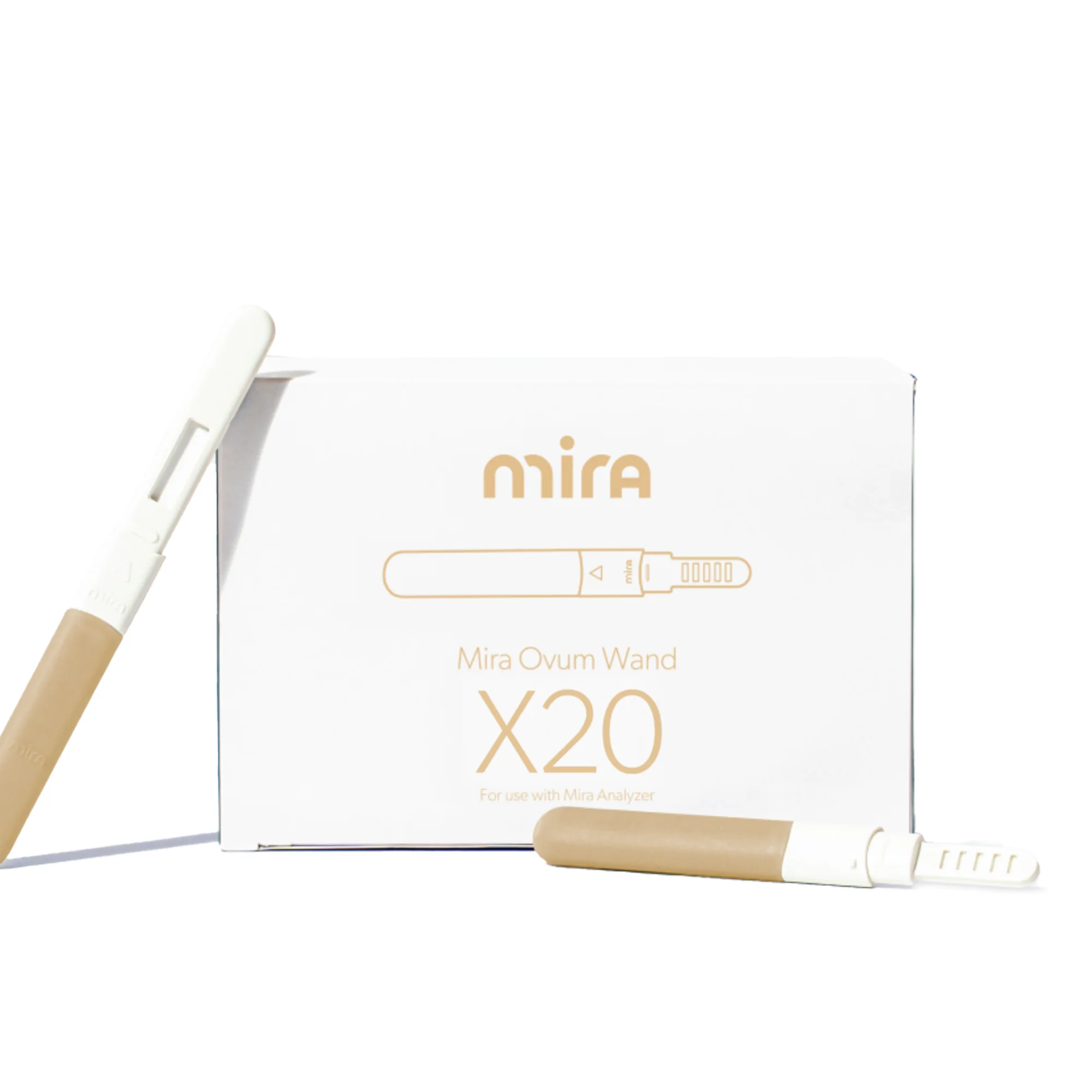 Mira Fertility OVUM Wands, 20 Single-Use FSH Hormone Test, Ovulation ...