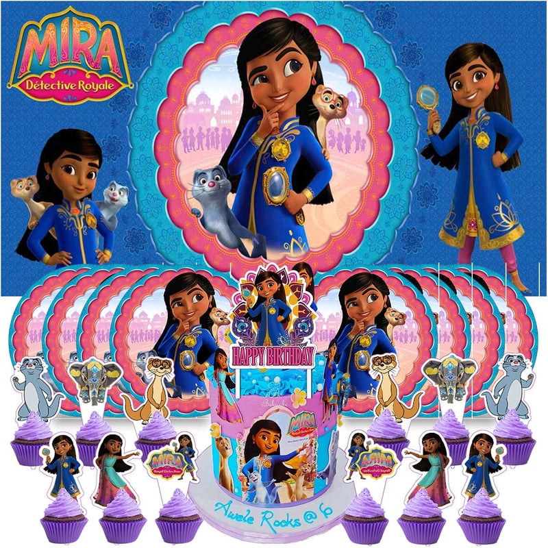 Mira Royal Detective Birthday Plates for Boy Party Supplies Decor ...