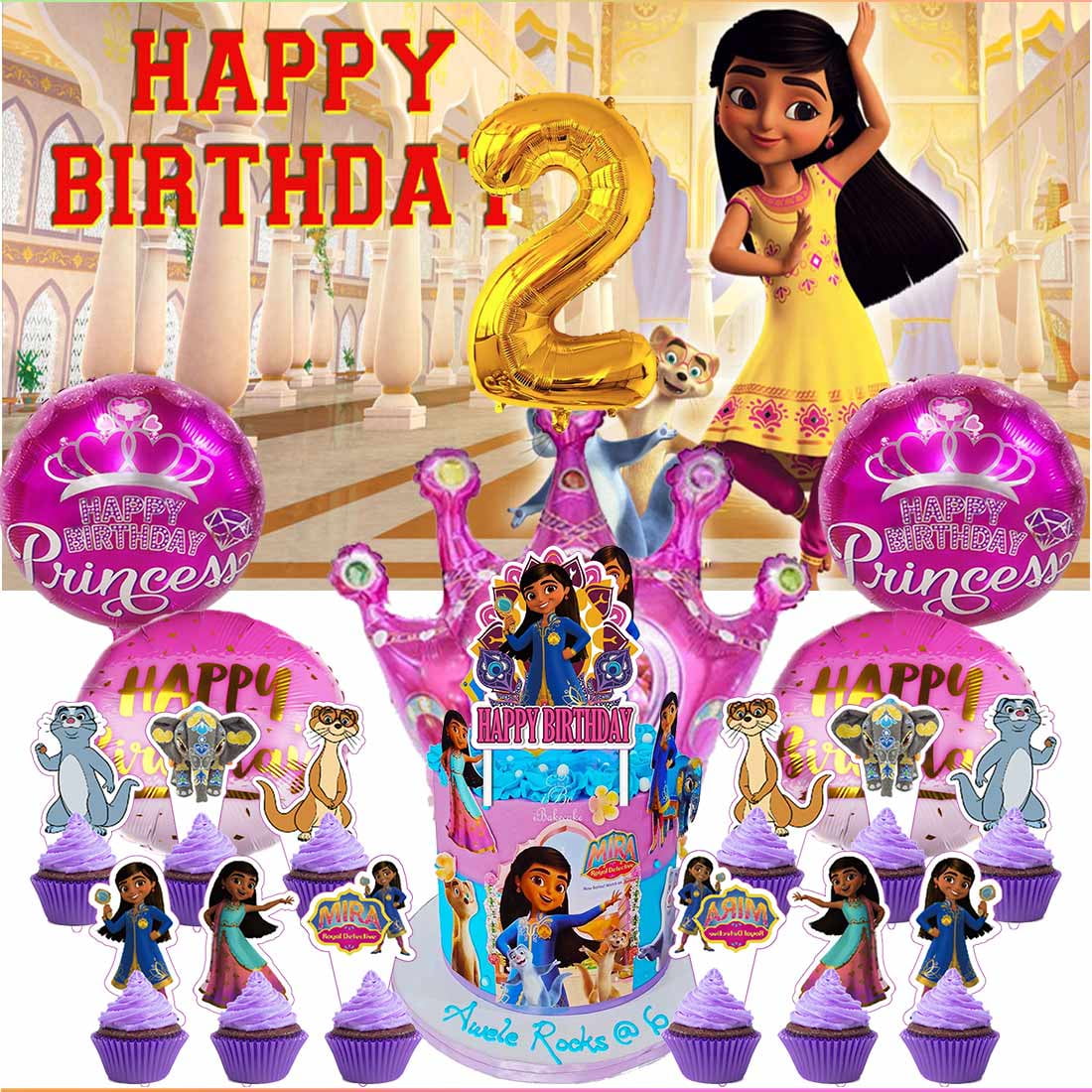 Mira Royal Detective Party Supplies Decor 2nd Kit Balloons Birthday ...