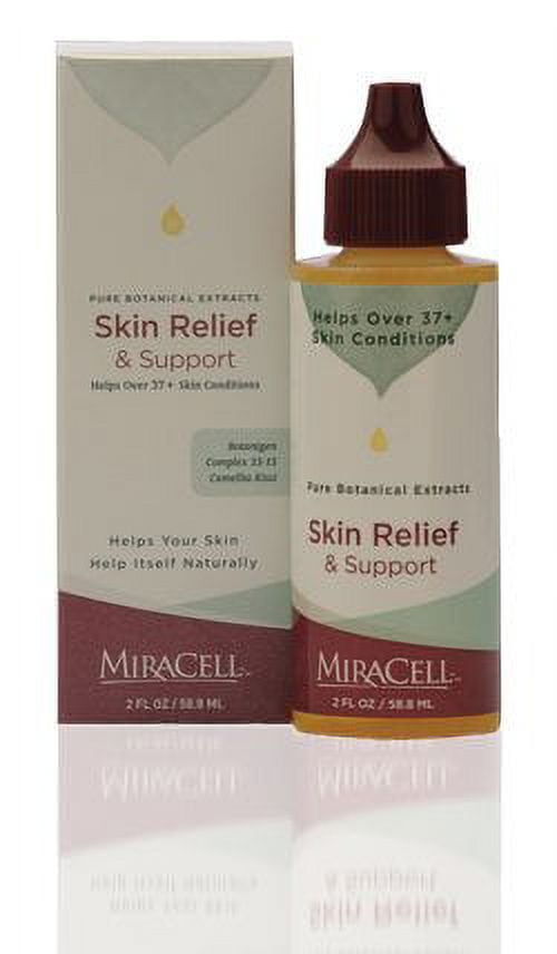 MiraCell - Skin Relief & Support (2 oz.) Daily Mosturizing Body Oil ...