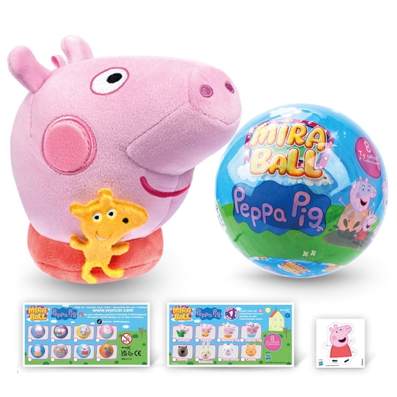 WYNCOR Peppa Pig Plush MiraBall Mystery Ball, 1-Pack - Walmart.com