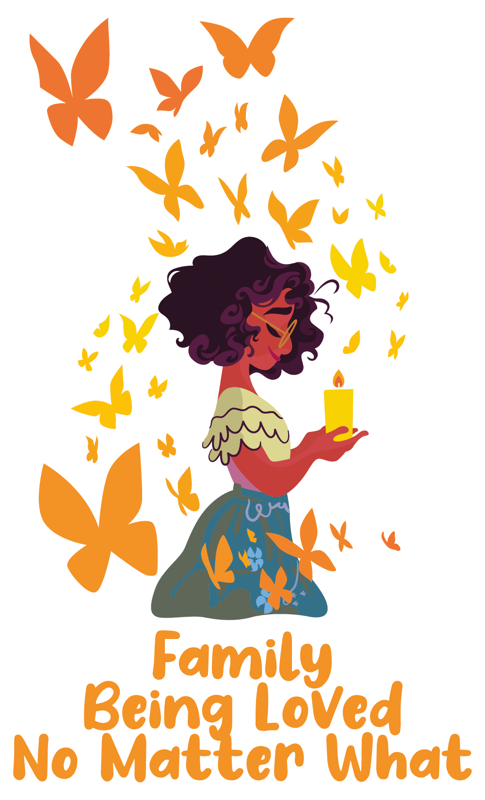 Mirabel From Encanto an Animated Movie Holding a Candle and the ...