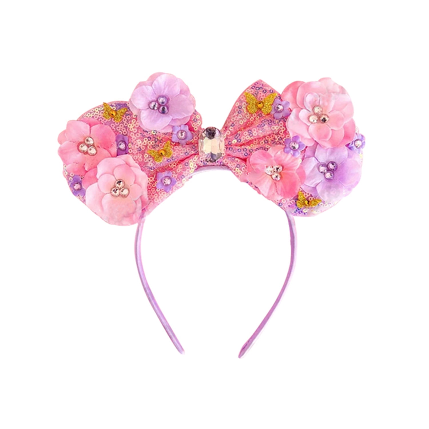 Mirabel Isabela Mouse Ears Bow Headband Minnie Ear Headband Cosplay ...