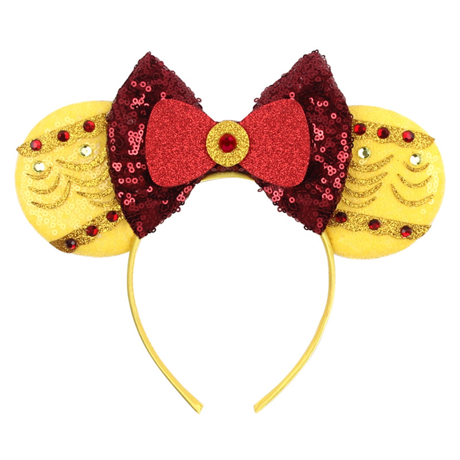 Mirabel Isabela Mouse Ears Bow Headband Minnie Ear Headband Cosplay ...