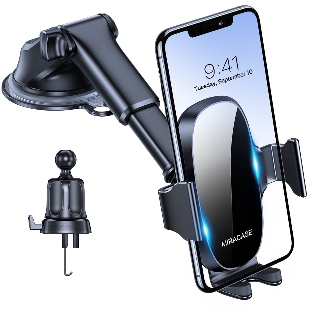 Miracase 3-in-1 Cell Phone Holder for Car, Universal Mount for ...