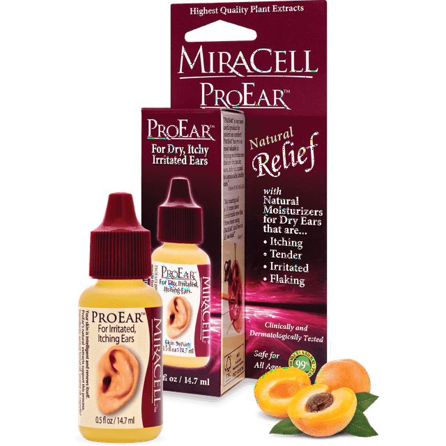 Miracell Pro Ear Drops for Adults & Kids - Soothing Relief for Itchy ...