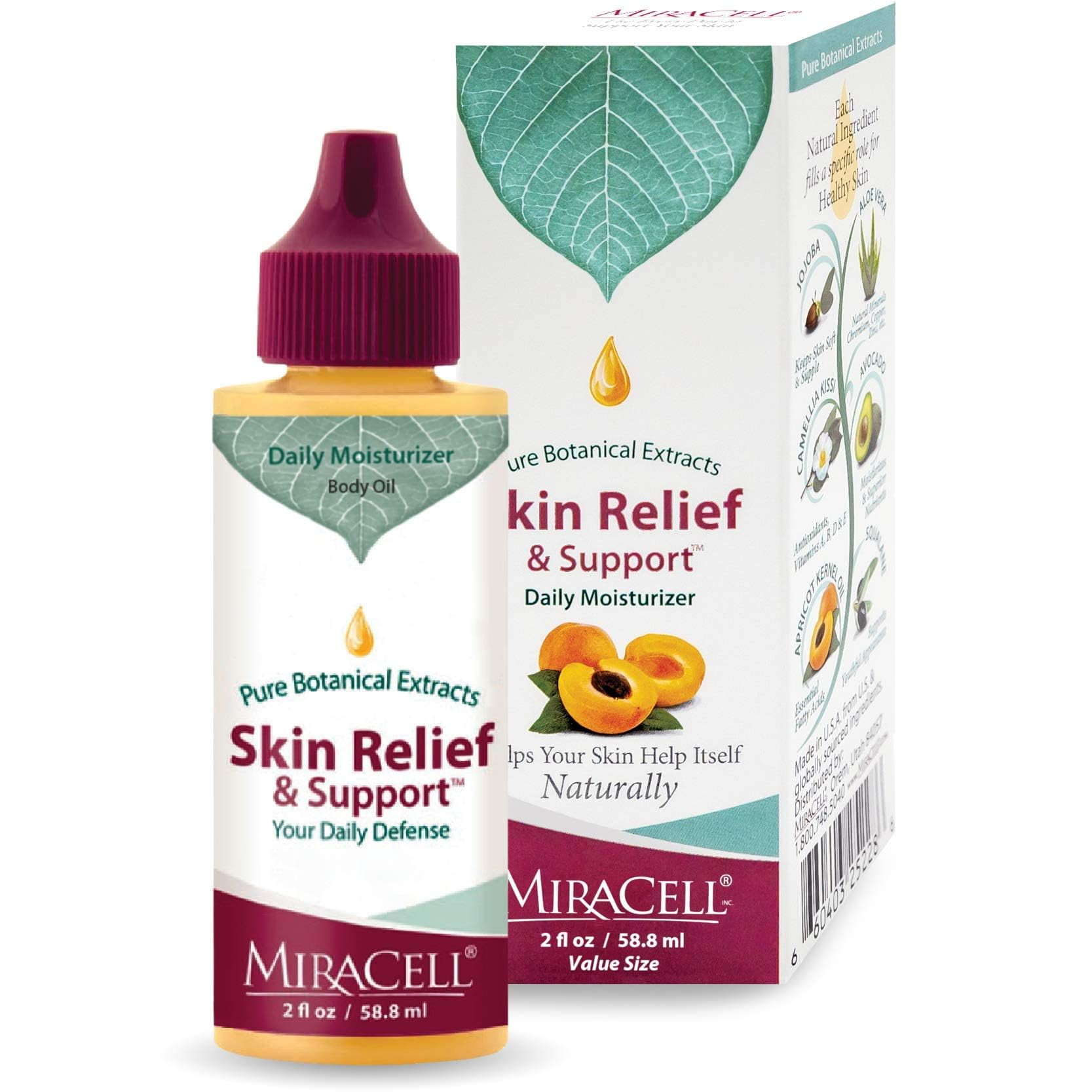 Miracell Skin Relief & IRF13 Support Oil - Natural Face & Body ...