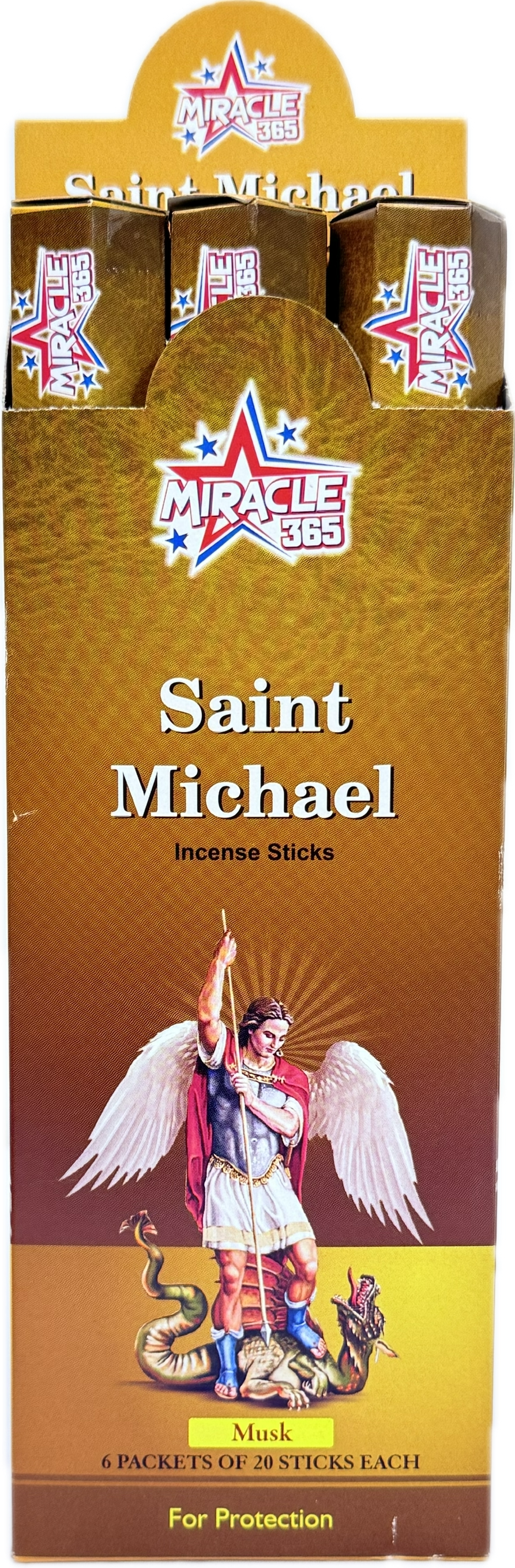 Miracle 365 St. Michael (San Miguel) Incense Sticks - Walmart.com