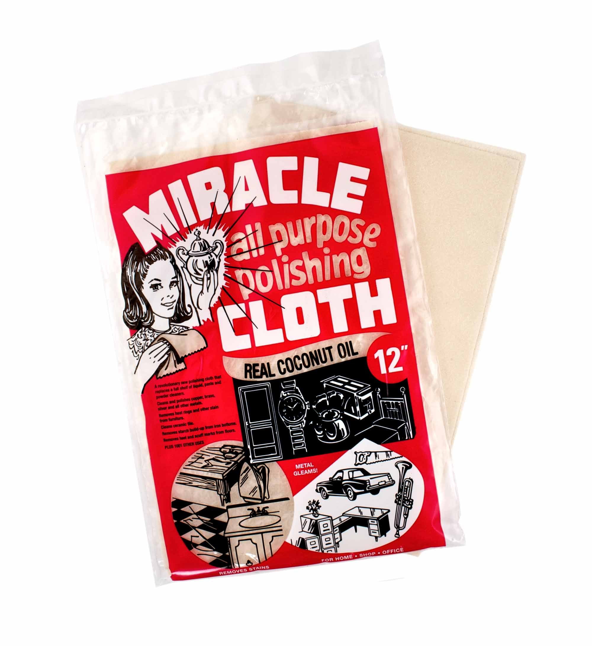 Miracle All Purpose Polishing Cloth, 12" Largest Size Available ...