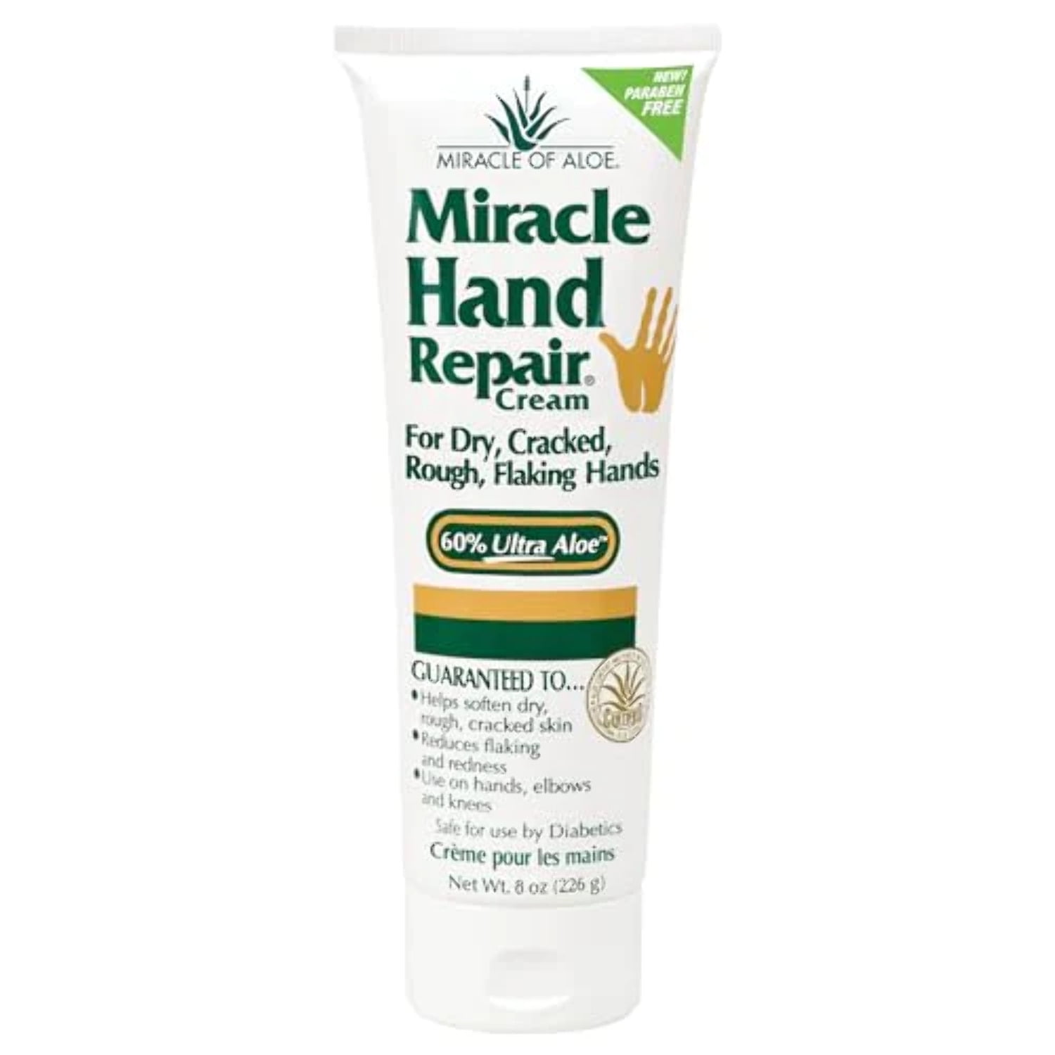 Miracle of Aloe’s Miracle Hand Repair Cream 8 oz Healing Aloe Vera ...