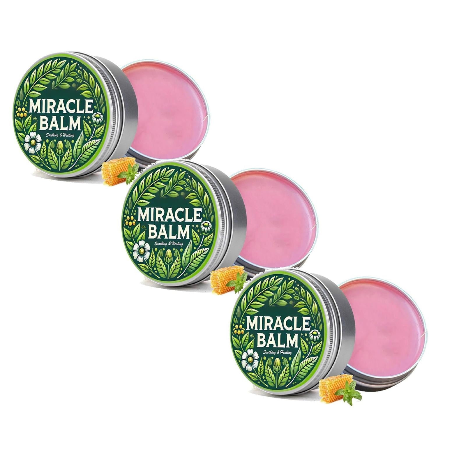 _Miracle_Balm,Natural Ingredients,ream for Legs, Arms, Back Relaxed and ...