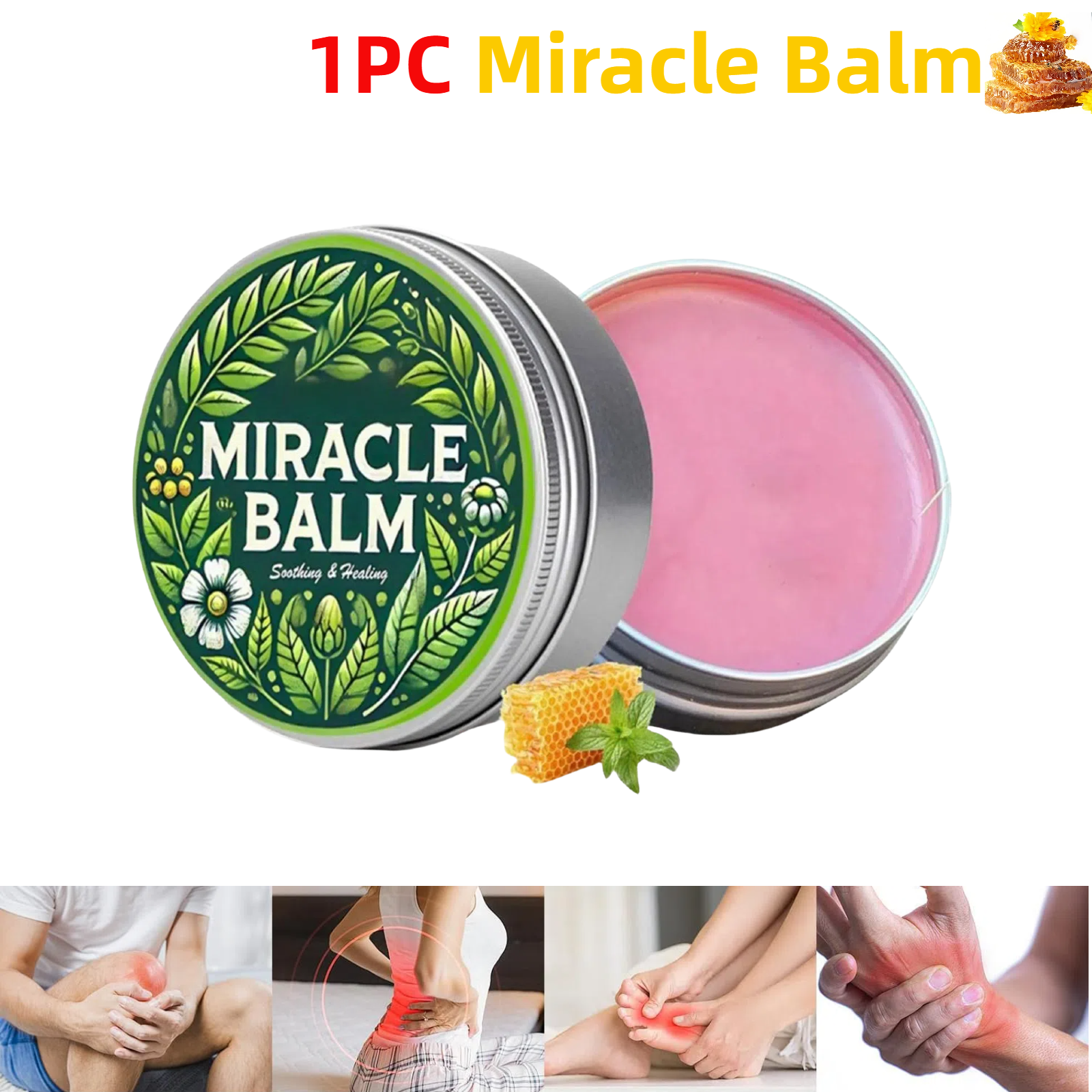 Miracle_Balm, New upgrade Organic Miracle_Balm with Natural Ingredients, Sóothing J oint Cream ...