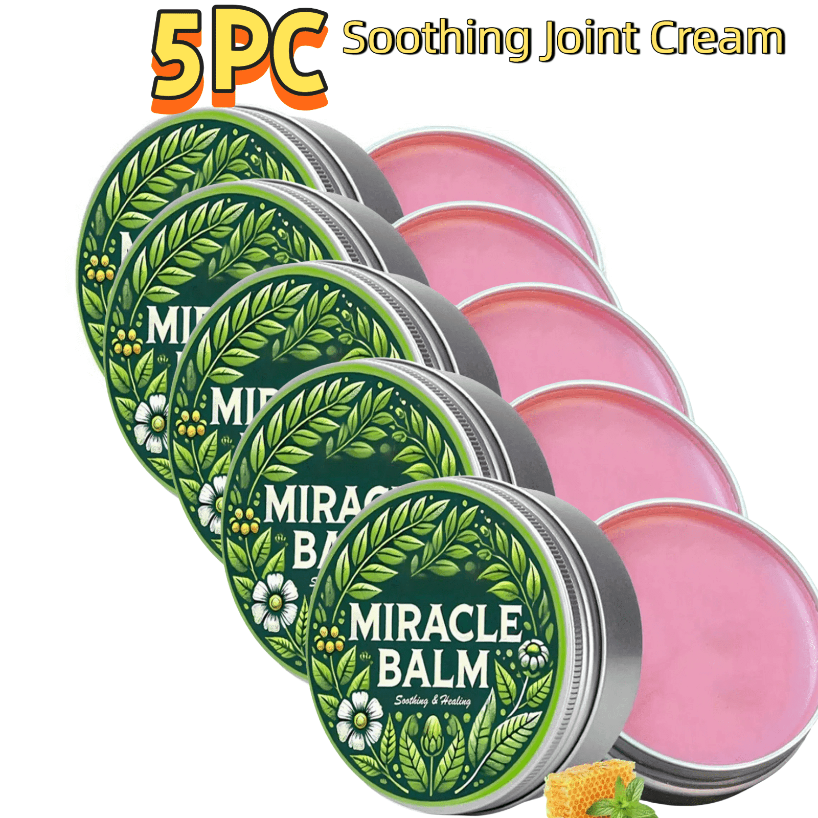 Miracle_Balm - Soothing_Joint Cream with Natural Botánicáls for Múscle ...