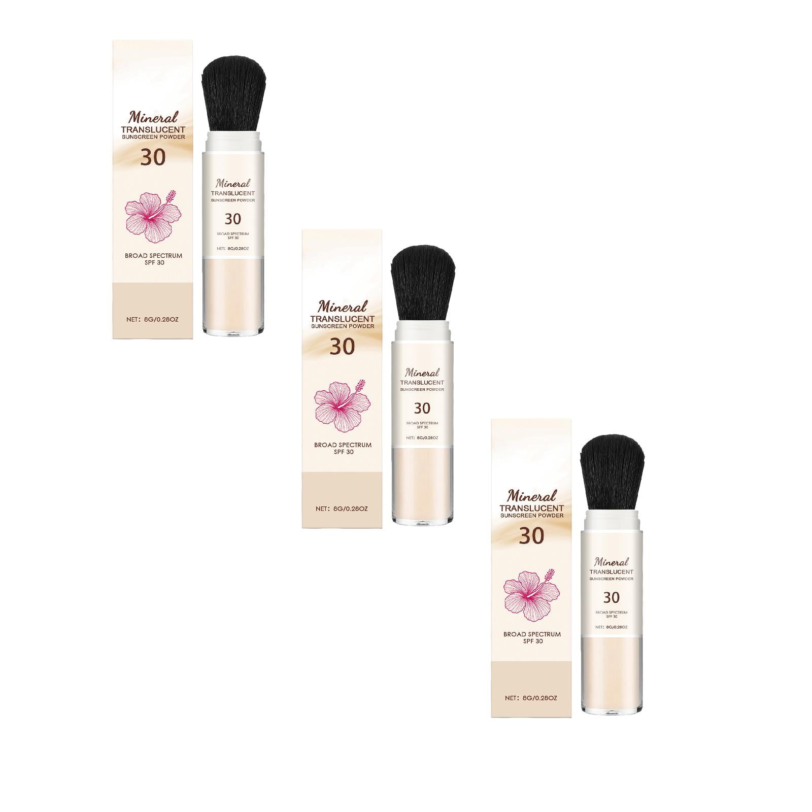 SPF 30 Mineral Powder Sunscreen for Long Lasting Face and Scalp Sun ...