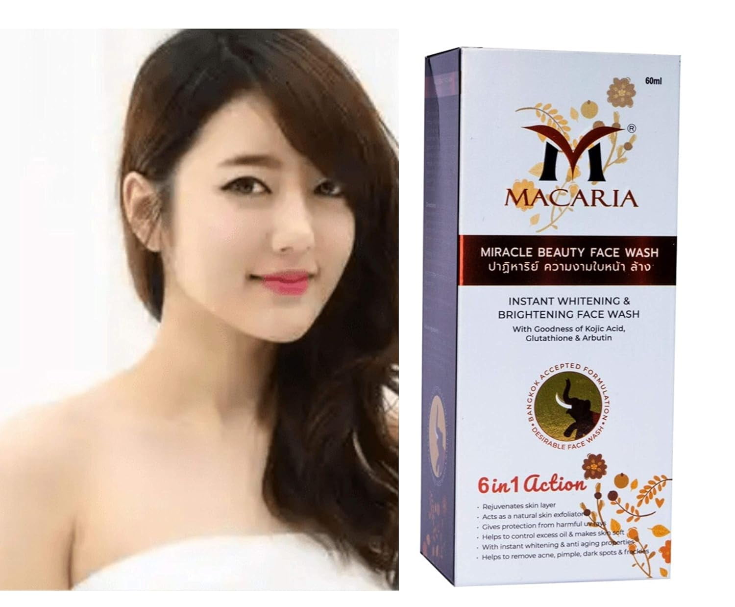 Miracle Beauty Face Wash For Men Daily Use With Korean Technology ...