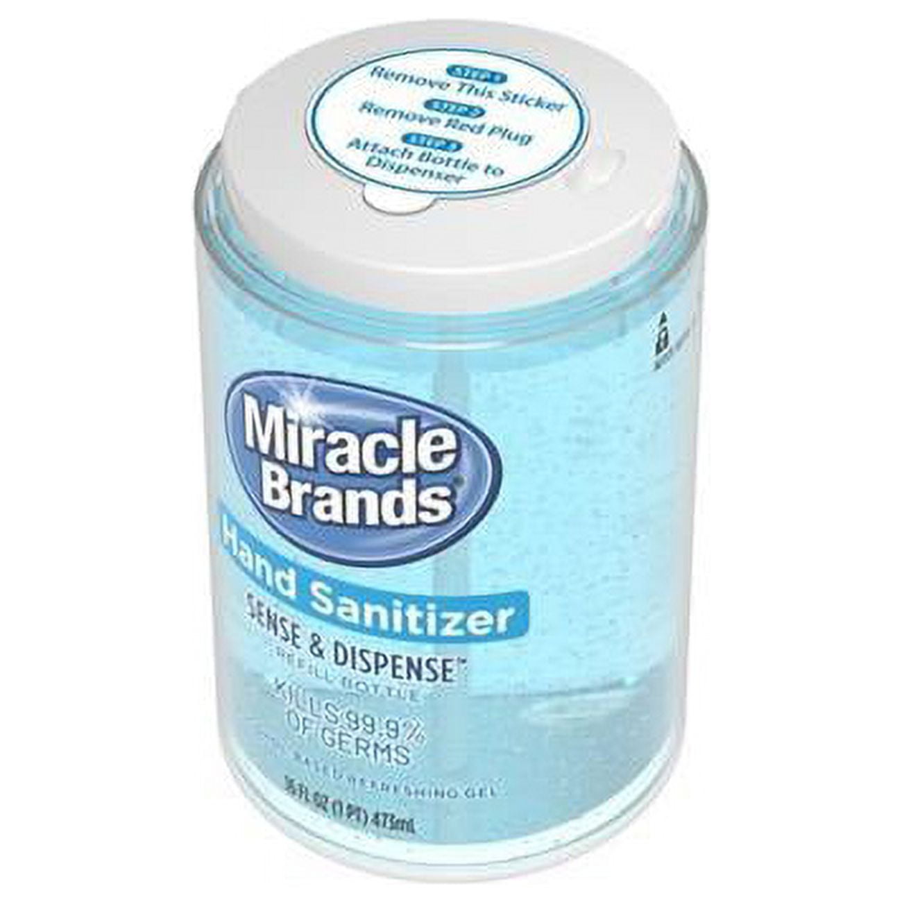 Miracle Brands Sense & Dispense Fresh Scent Gel Hand Sanitizer Refill ...