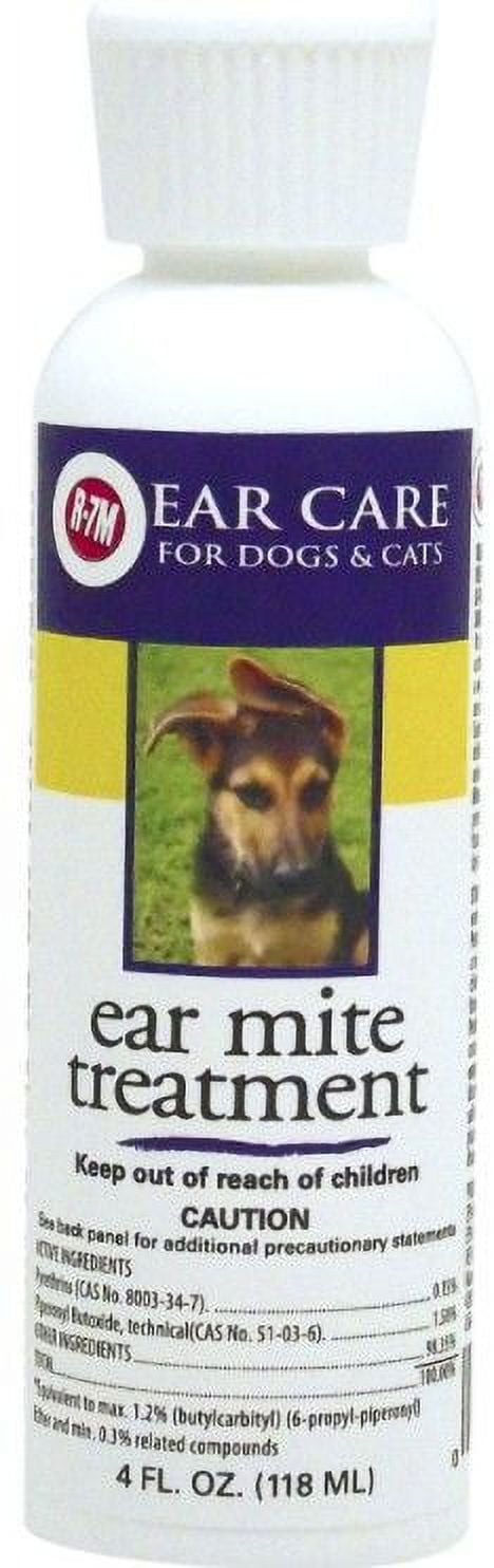 Miracle Care Ear Mite Treatment for Dogs and Cats [Dog, Eye & Ear ...