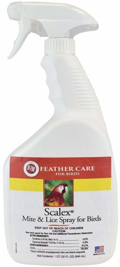 Miracle Care Pet Scalex Mite and Lice Spray for Birds 32 oz - Walmart.com