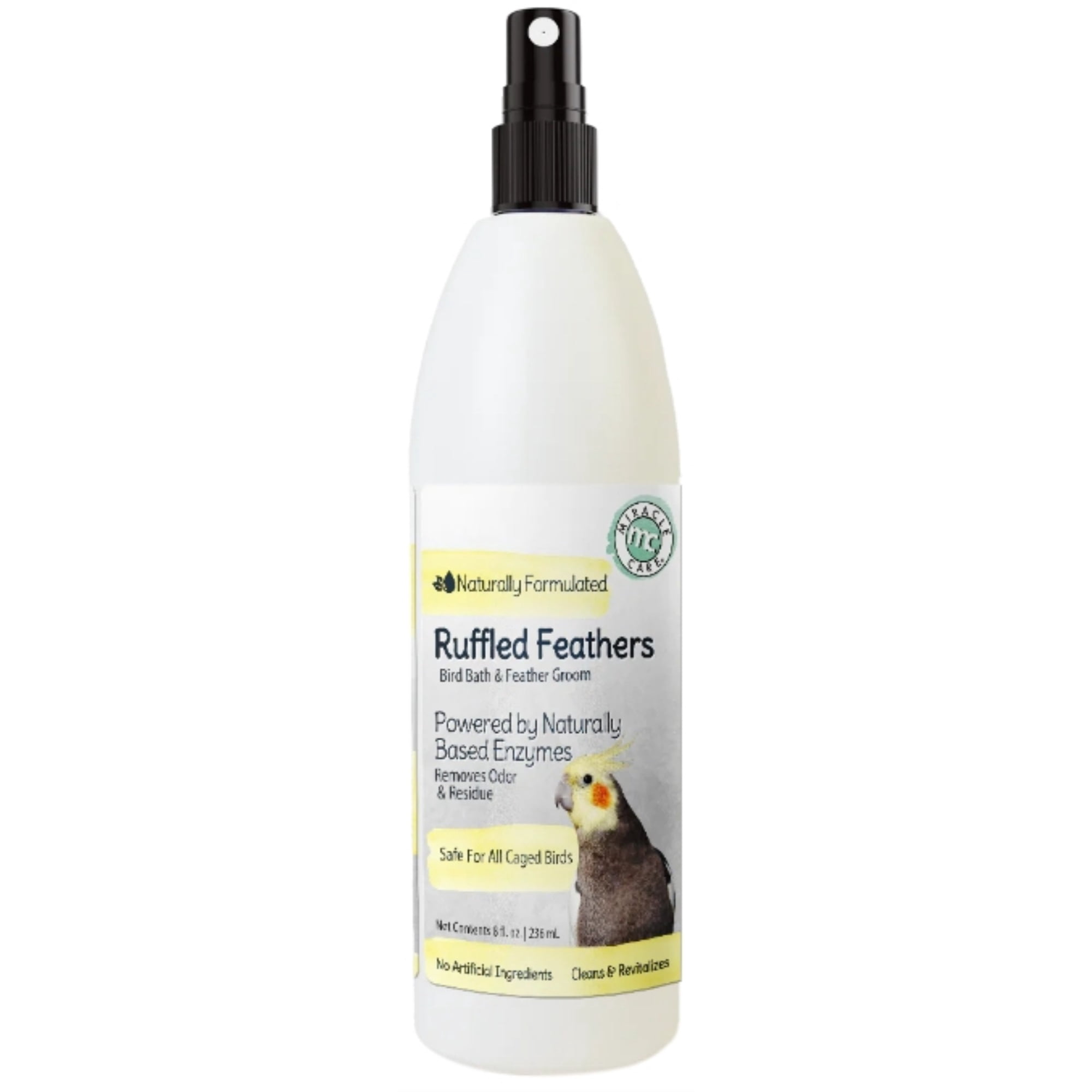 Miracle Care Ruffled Feathers Bird Bath Feather Grooming Solution ...
