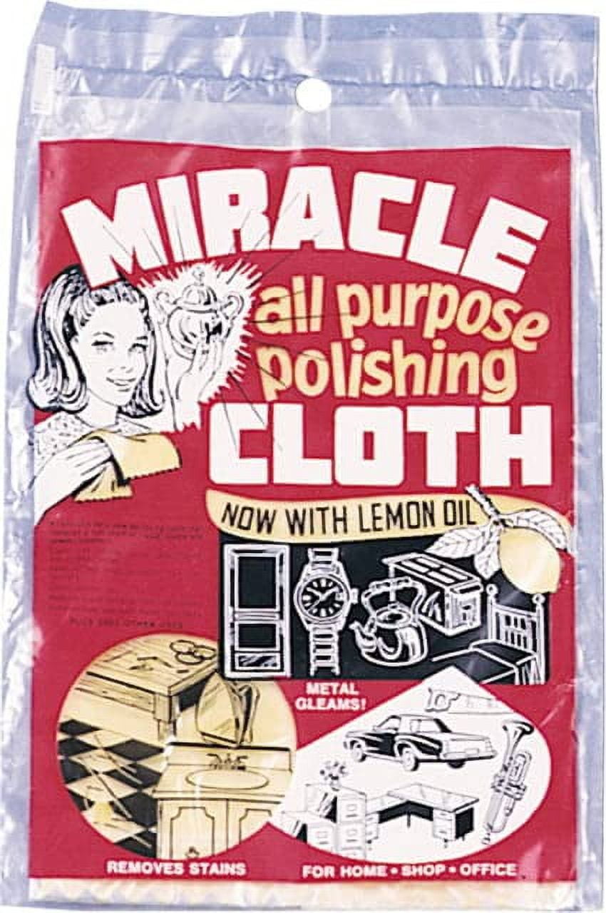 Miracle Cloth All Purpose Metal Cleaning Towel - Walmart.com