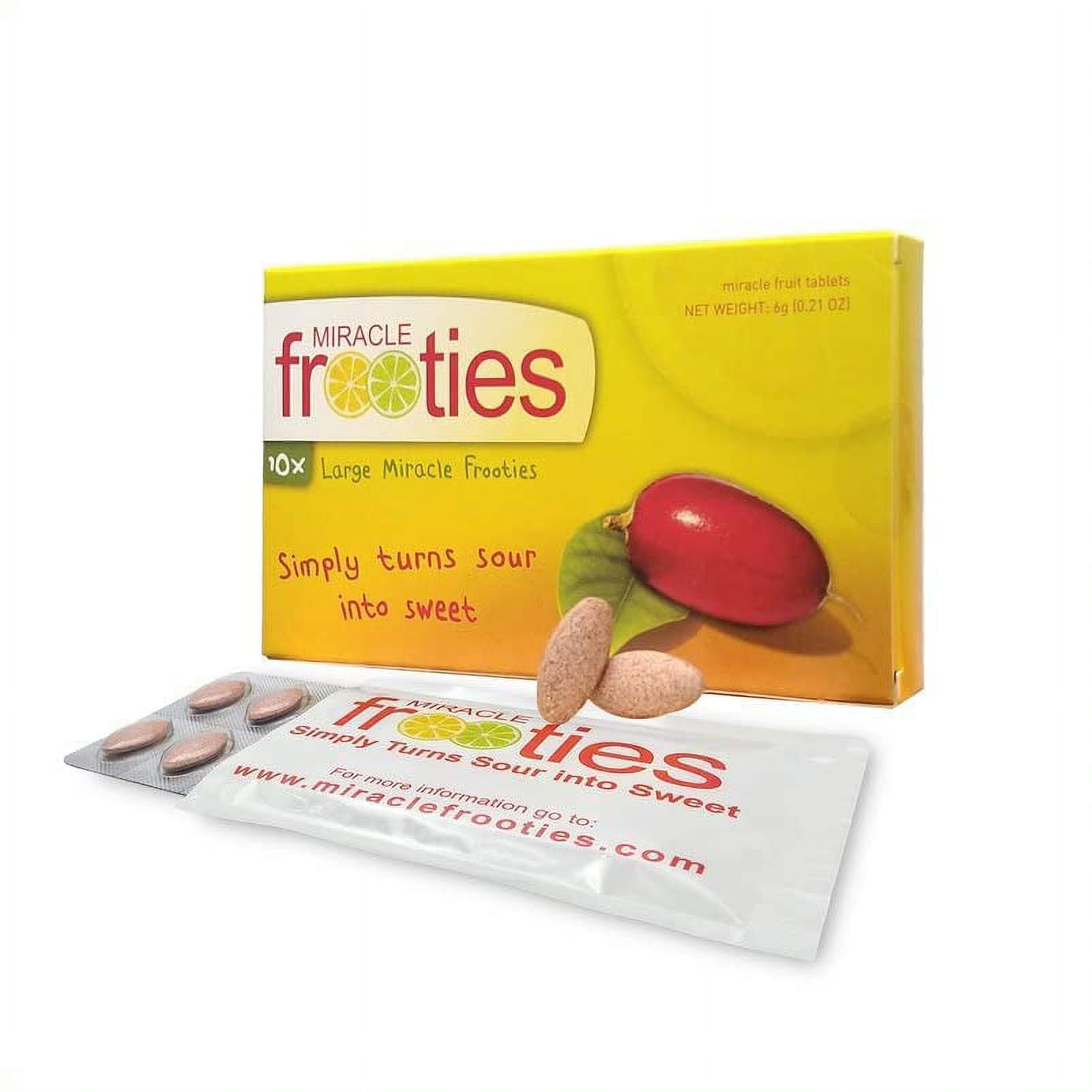 Miracle Frooties, Large Miracle Berry Tablet, 100% Natural Grown ...