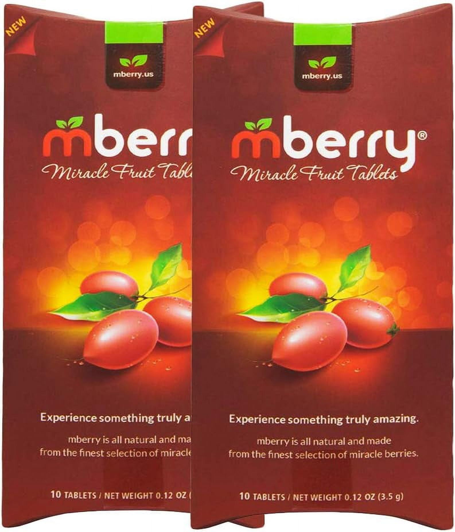 Miracle Fruit Tablets, 10-Count (Pack of 2) - Walmart.com