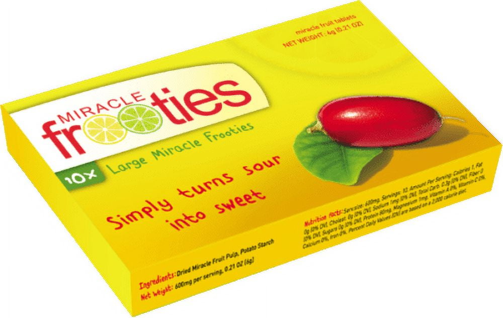 Miracle Fruit Tablets Miracle Frooties Large XL - Double Strength ...