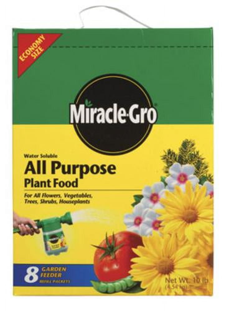 Miracle-Gro 1001193 Indoor & Outdoor Water Soluble All-Purpose Plant ...