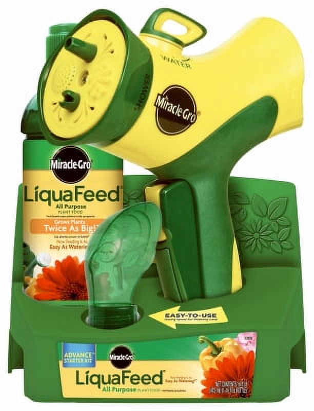 Miracle Gro 12-4-8 Liquafeed Starter Kit Comes With The Feeder & On ...