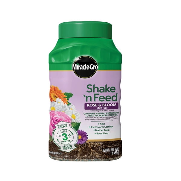 Miracle-Gro 3006806 Shake 'N Feed Granules Plant Food, 1 Lbs, Each ...