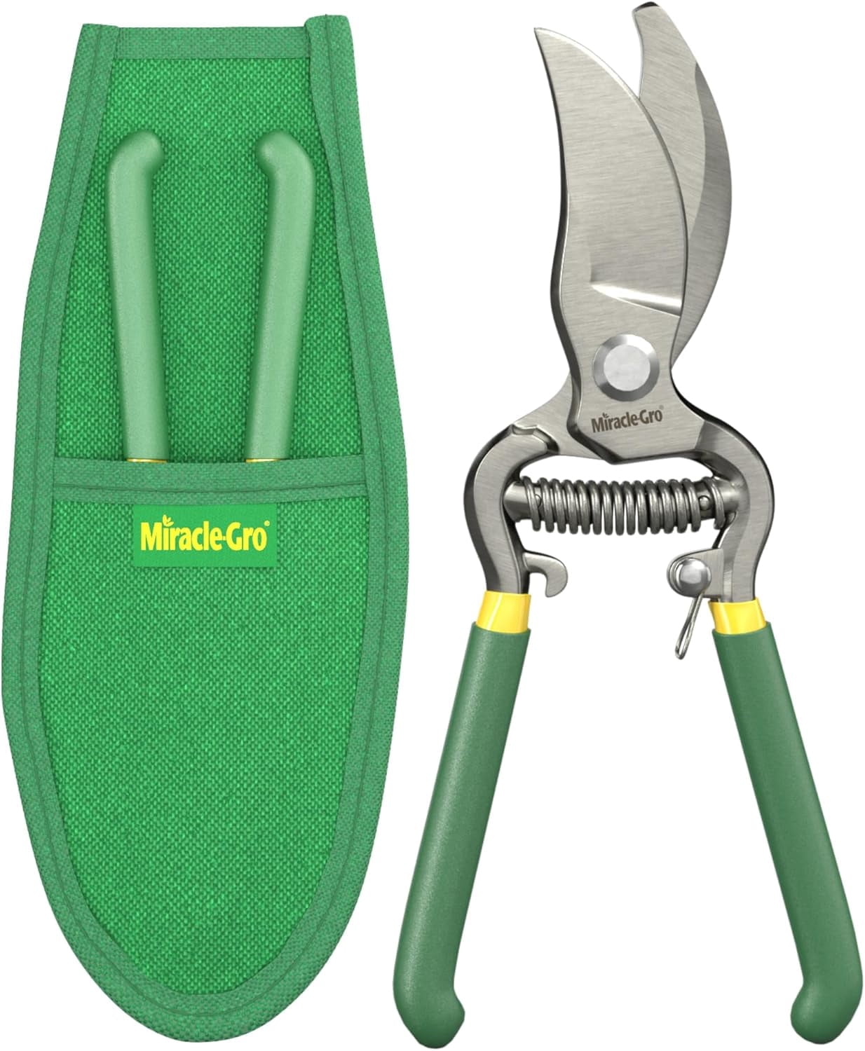Miracle-Gro 8 in. Bypass Pruning Shears with Belt Pouch – 1/2 in ...