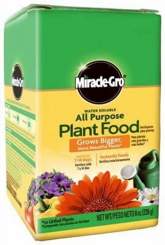 Miracle-Gro All-Purpose Plant Food Fertilizer, 24-8-16 Formula, 8 oz ...
