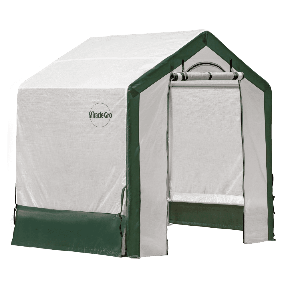 Miracle-Gro Growing Garden Greenhouse 6 x 4 x 6’ with UV-Treated Cover ...