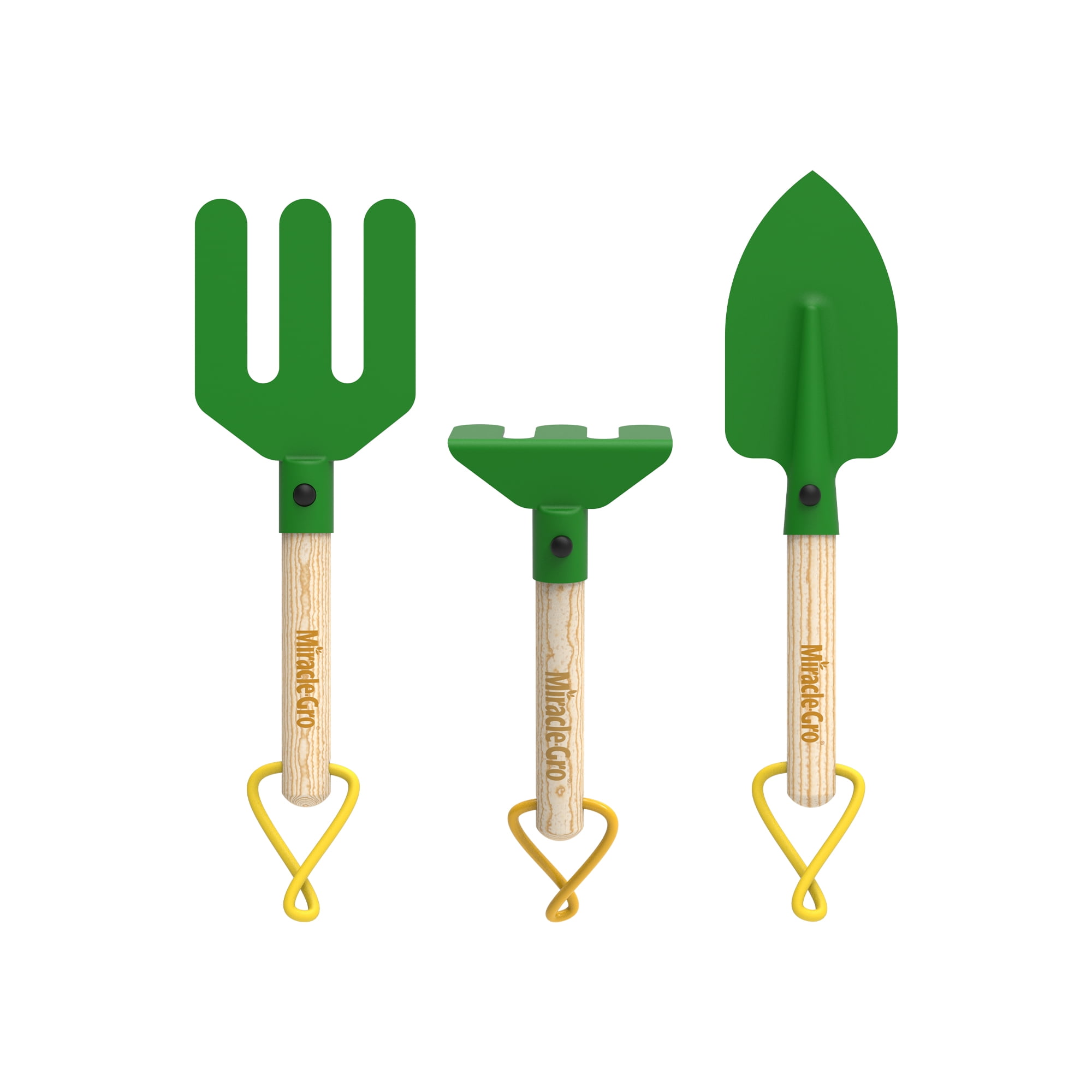 Miracle-Gro Kids Three Piece Hand Gardening Toolset - Walmart Business ...