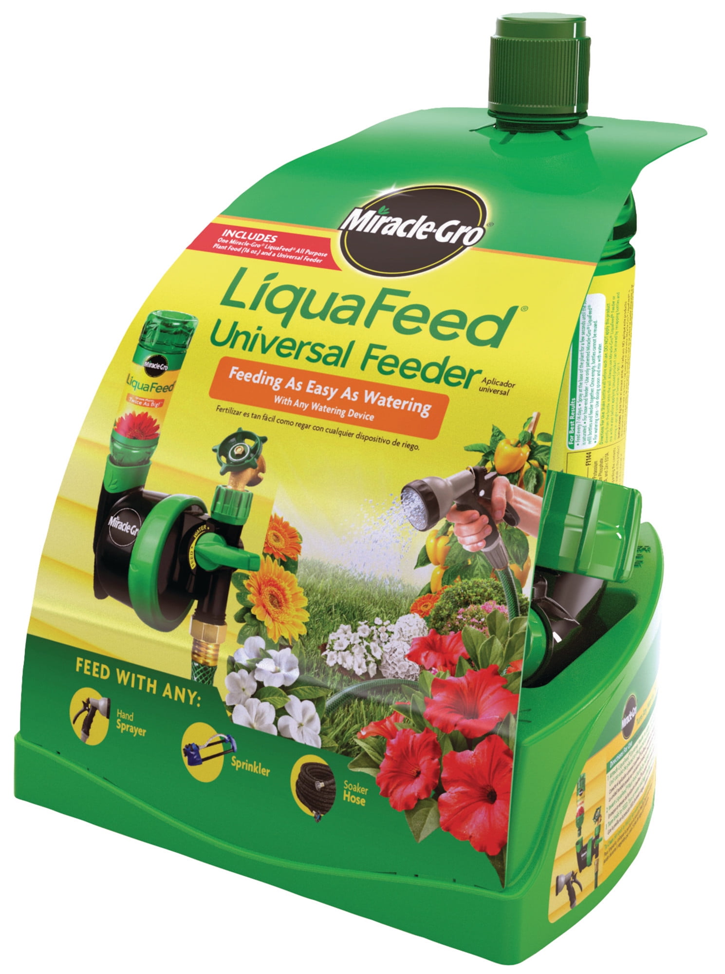 Miracle-Gro LiquaFeed Universal Feeder Starter Kit - Walmart.com