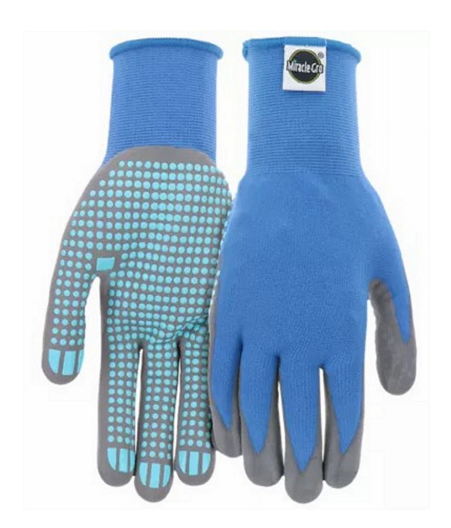 Miracle-Gro MG31022-WSM Blue Color Small/Medium Size Nylon Dotted ...