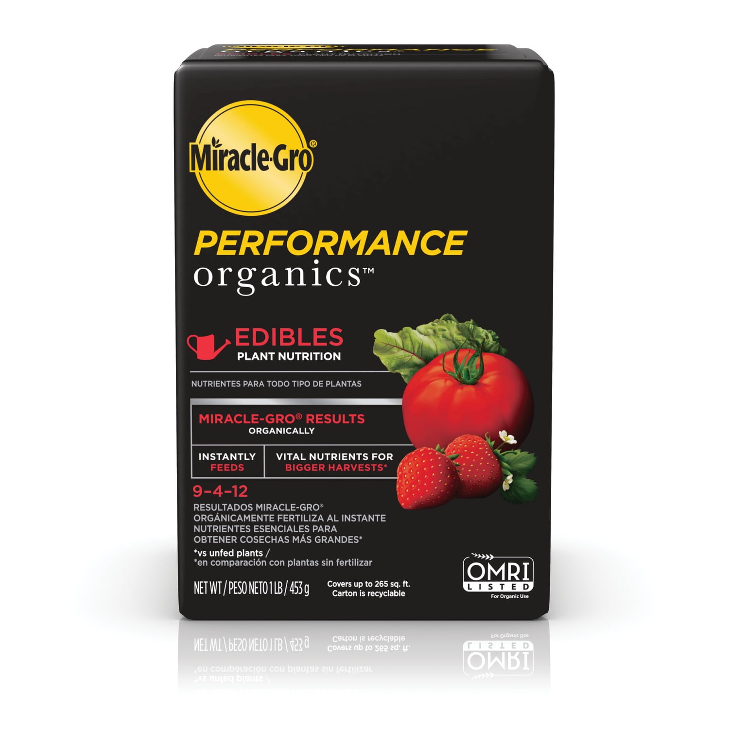 Miracle-Gro Performance Organics Edibles Plant Nutrition - Purpose Food ...