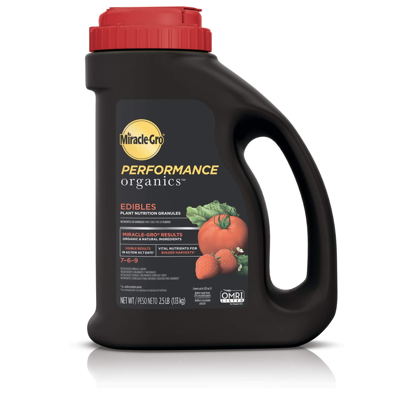Miracle-Gro Performance Organics Edibles Plant Nutrition Granules ...