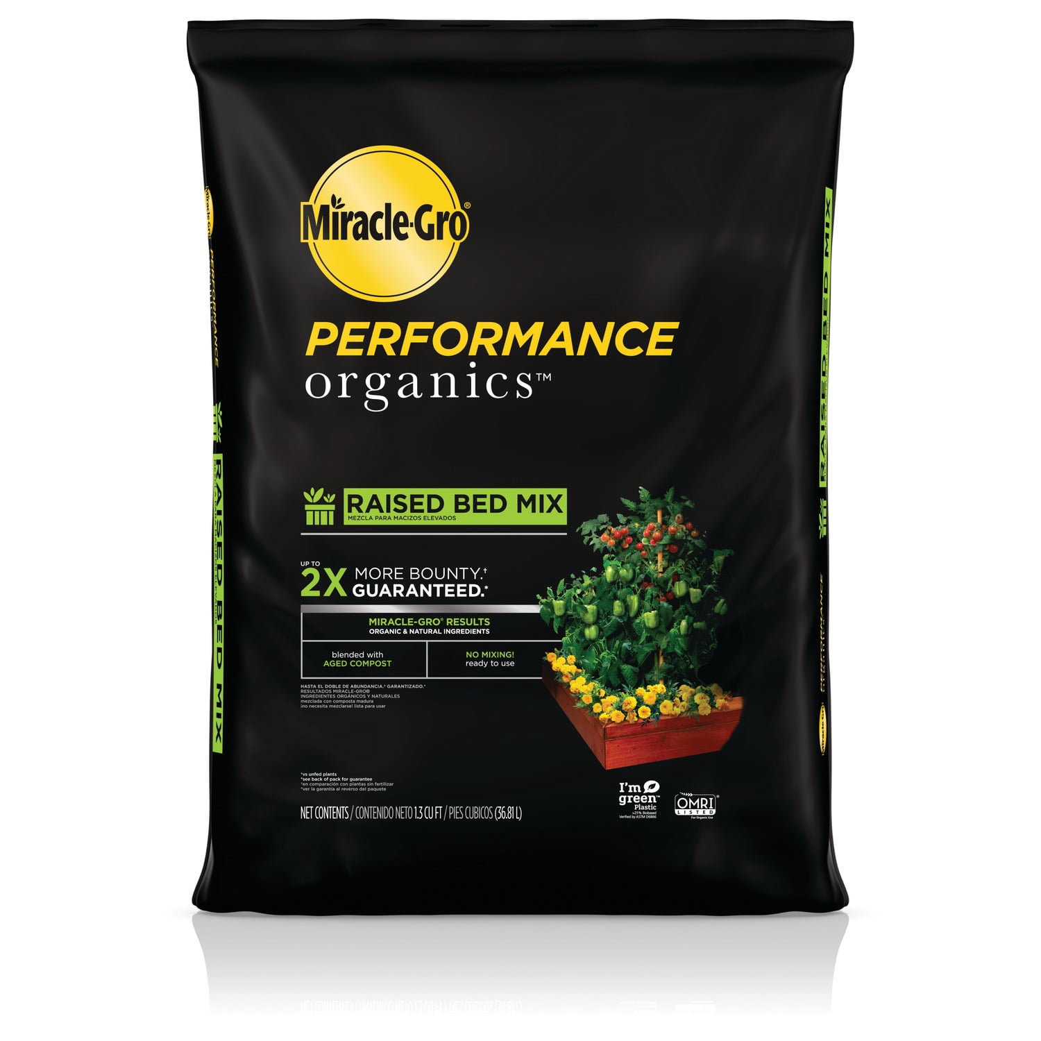 Miracle-Gro Performance Organics All Purpose Raised Bed Soil for ...